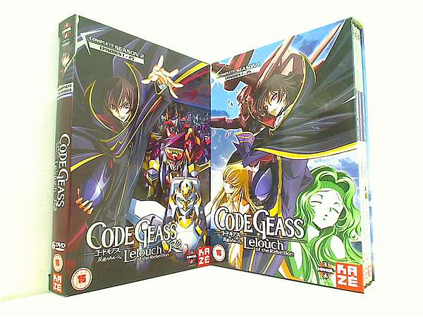 DVD海外版 コードギアス 反逆のルルーシュ CODE GEASS Lelouch of the Rebellion season 1-2 – AOBADO オンラインストア