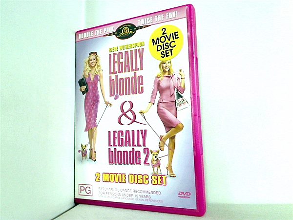 DVD海外版 キューティ・ブロンド・キューティ・ブロンド 2 Legally Blonde ＆ Legally Blonde 2 – AOBADO オンラインストア