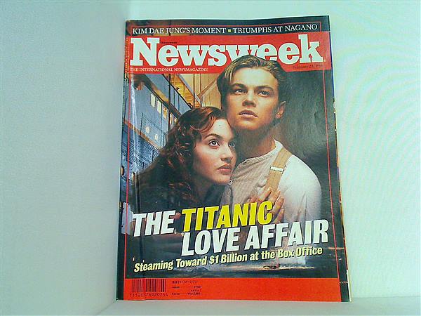大型本 Newsweek February 23 1998 – AOBADO オンラインストア