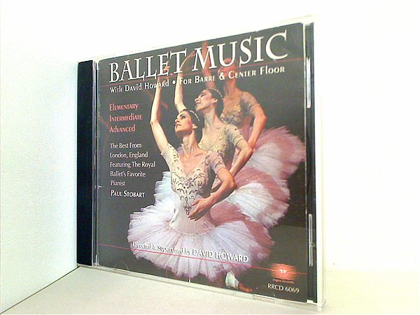 CD RRCD-6069 BALLET MUSIC With David Howard FOR BARRE ＆ CENTER FLOOR ...