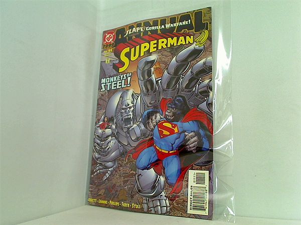 大型本 アメコミ SUPERMAN ANNUAL JLAPE GORILLA WARGARE！ MONKEYS OF STEEL NO.11 ...