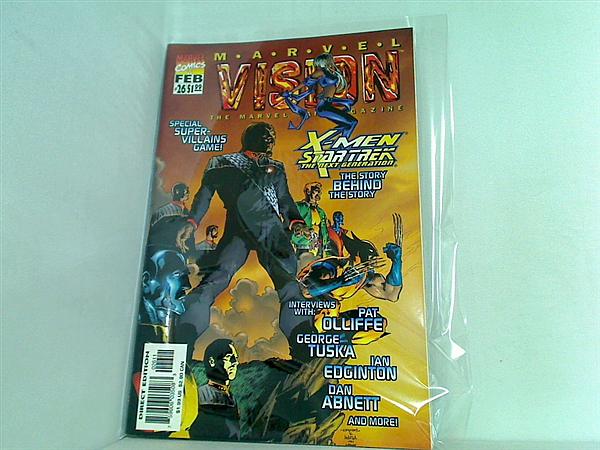 大型本 アメコミ vision x-men star trek feb #26 – AOBADO オンラインストア