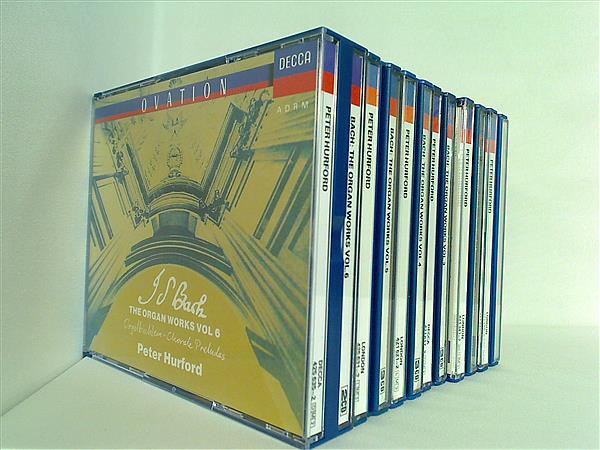 CD-BOX Bach the Organ Works peter hurford バッハ ピーター・ハーフォード – AOBADO オンラインストア